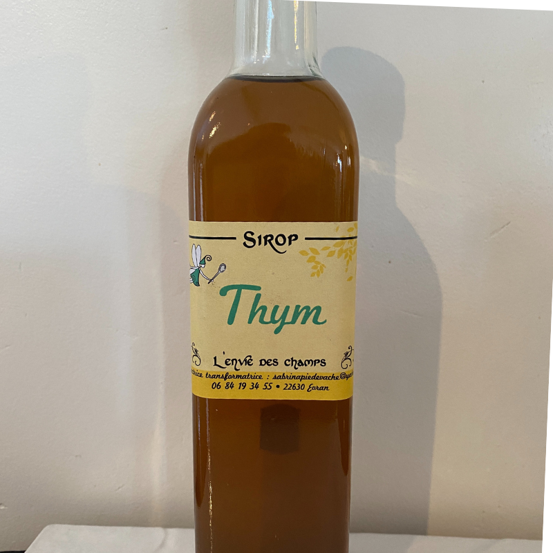 Sirop de Thym Bio - Du Panier à l'Assiette